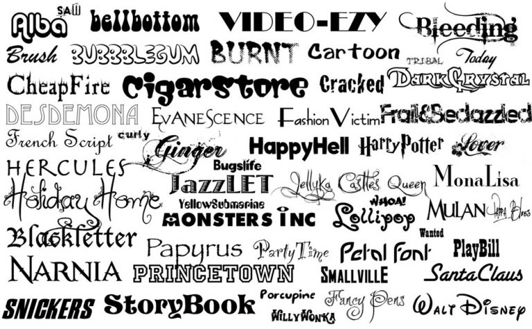 Open Font Library - How to use Fonts form the Libarry